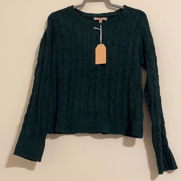 Love Tree | Sweaters | Love Tree Dark Green Sweater L | Poshmark